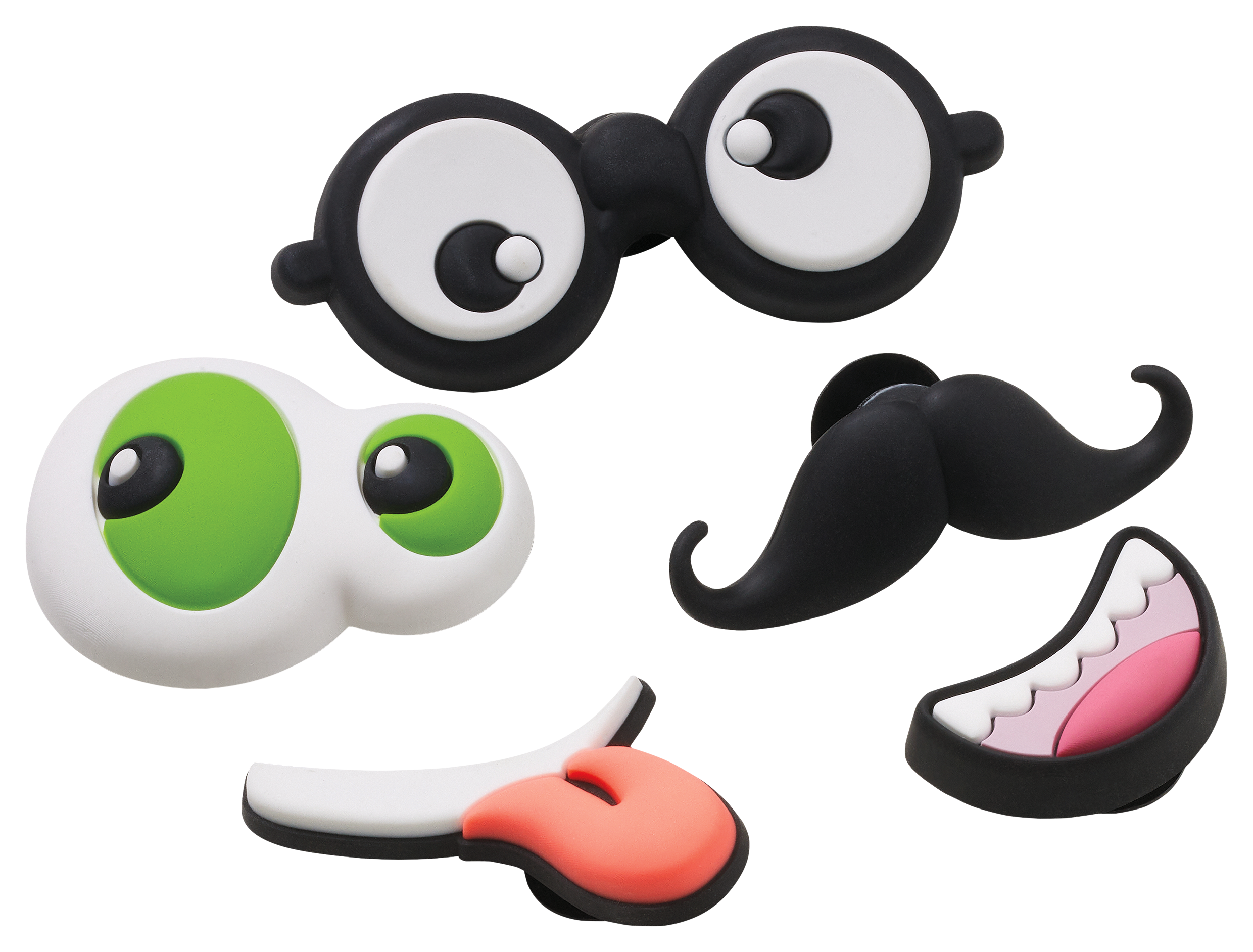 Crocs Build Your Own Faces 5-Pack Jibbitz Charms | Cabela's